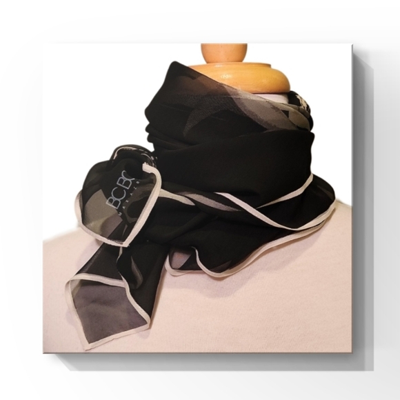 BCBGMaxAzria | Accessories | Bcbgmaxazria Silk Scarf With Retail Bag ...